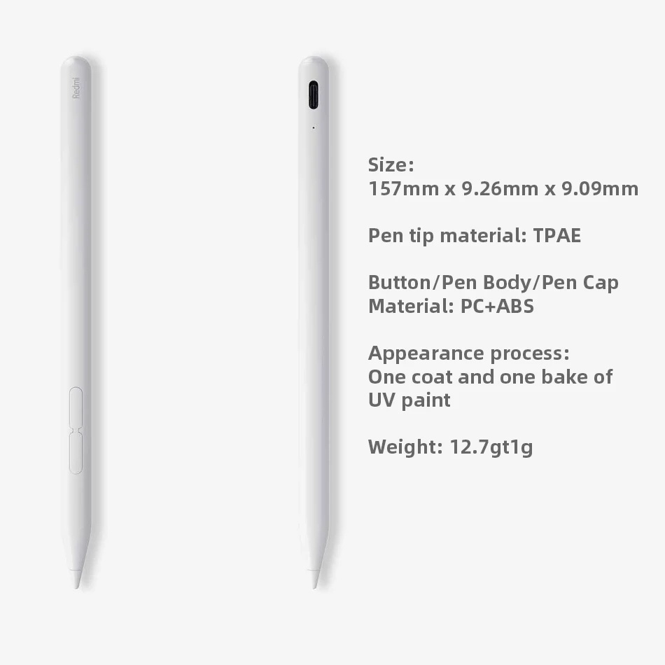 Redmi Stylus Pen 240Hz Draw Writing Screenshot Tablet Screen Touch 4096 ...