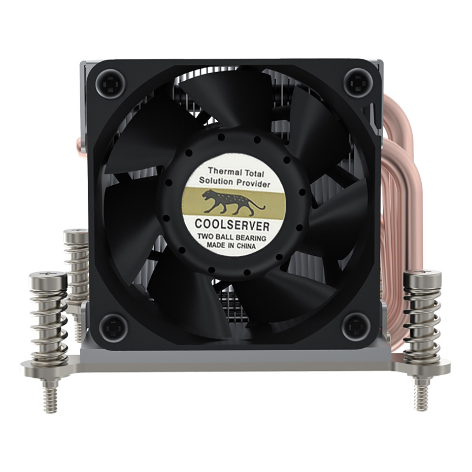 COOLSERVER R63 4 Heatpipe 2U Server CPU Cooler Workstation Computer ...