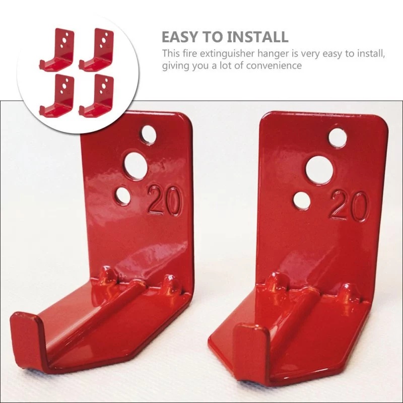 4pcs Bracket For Fire Extinguisher/Fire Extinguisher Bracket For Wall/L ...