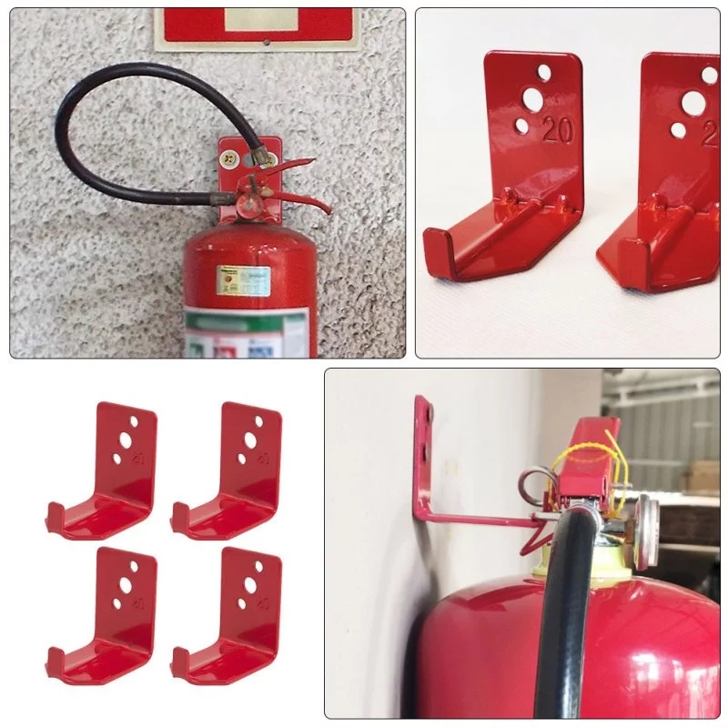 4pcs Fire Extinguisher Holder For Wall/Fire Extinguisher Rack/L Shape ...