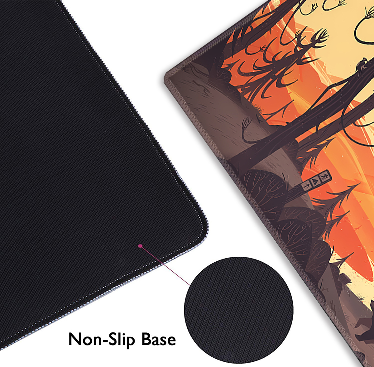 Giant Mouse Pad - Artwork wilderness Extended Game Mousepad Large ...