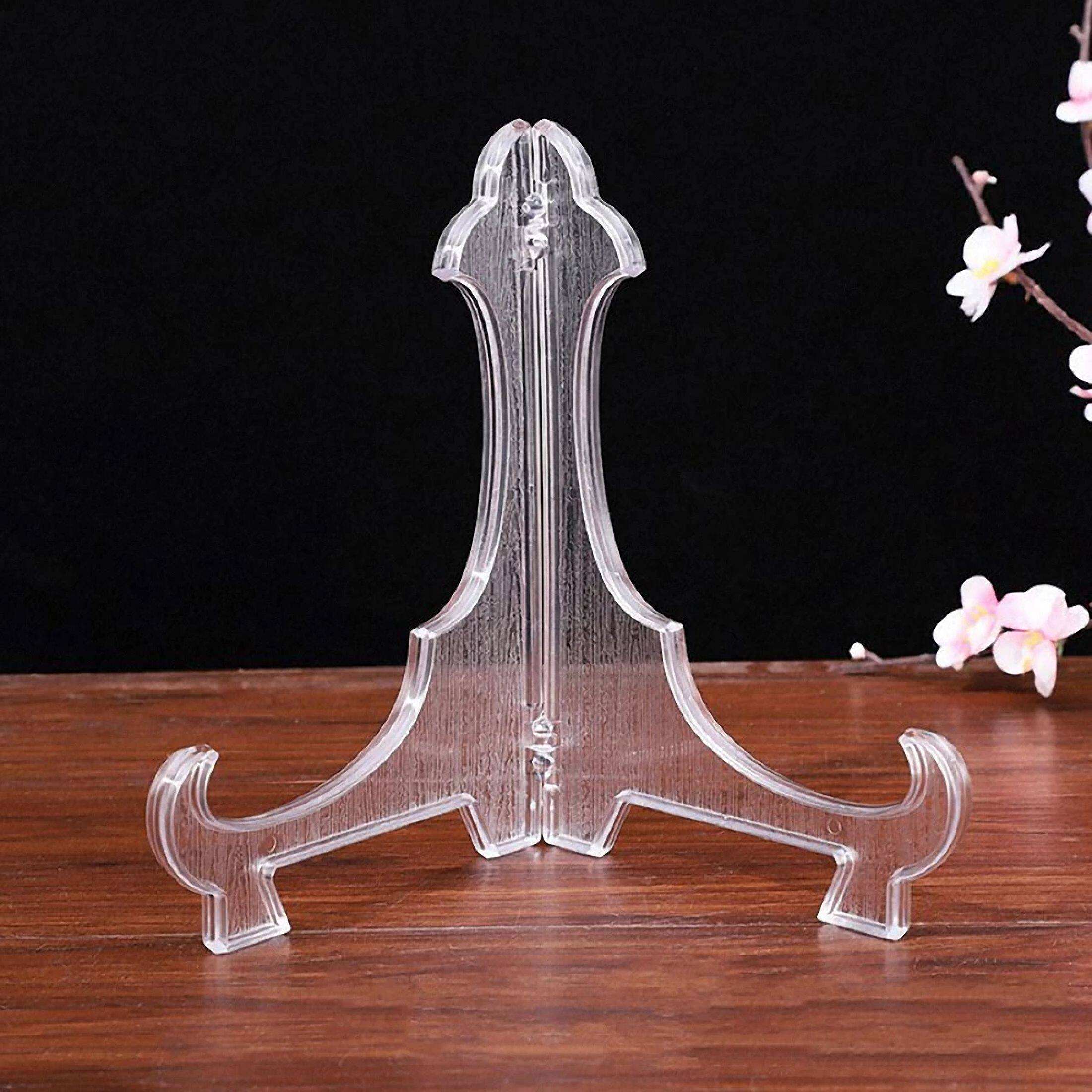 5/7/9 Inch Display Easel Stand Plate Bowl Picture Photo Frame Pedestal ...