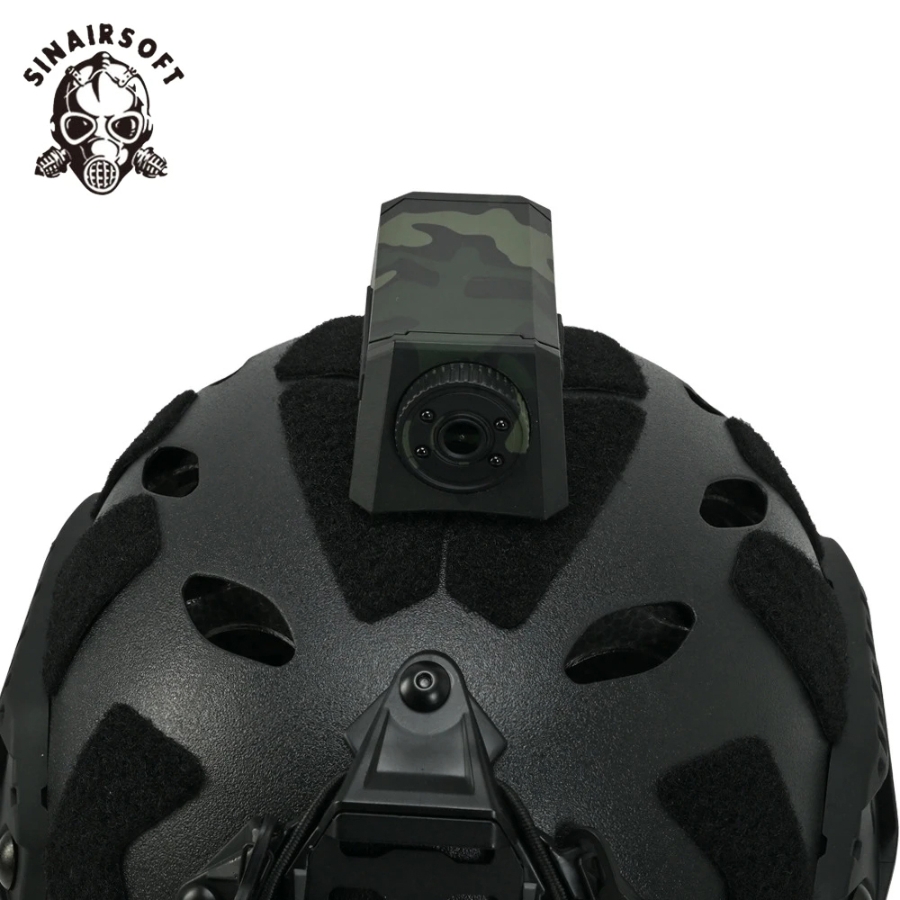 SINAIRSOFT Outdoor Cycling Recorder Tactical 1080P Helmet Camera COS ...