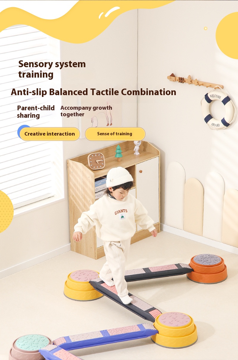 Baby balance board tactile combination sensory training equipment ...