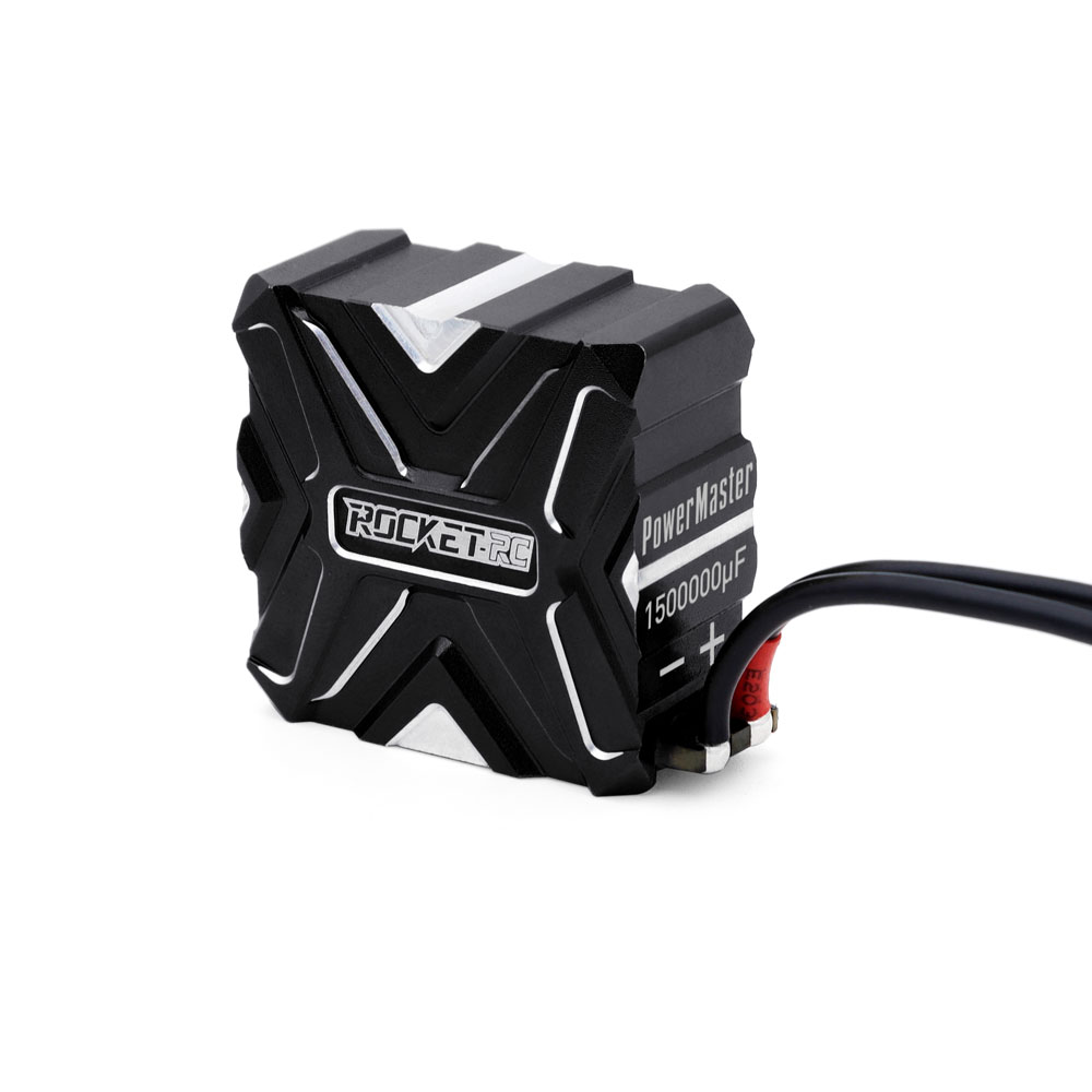 ROCKET-RC Metal CNC Capacitor 1500000μF Capacity 300mΩ Resistance 0~9 ...