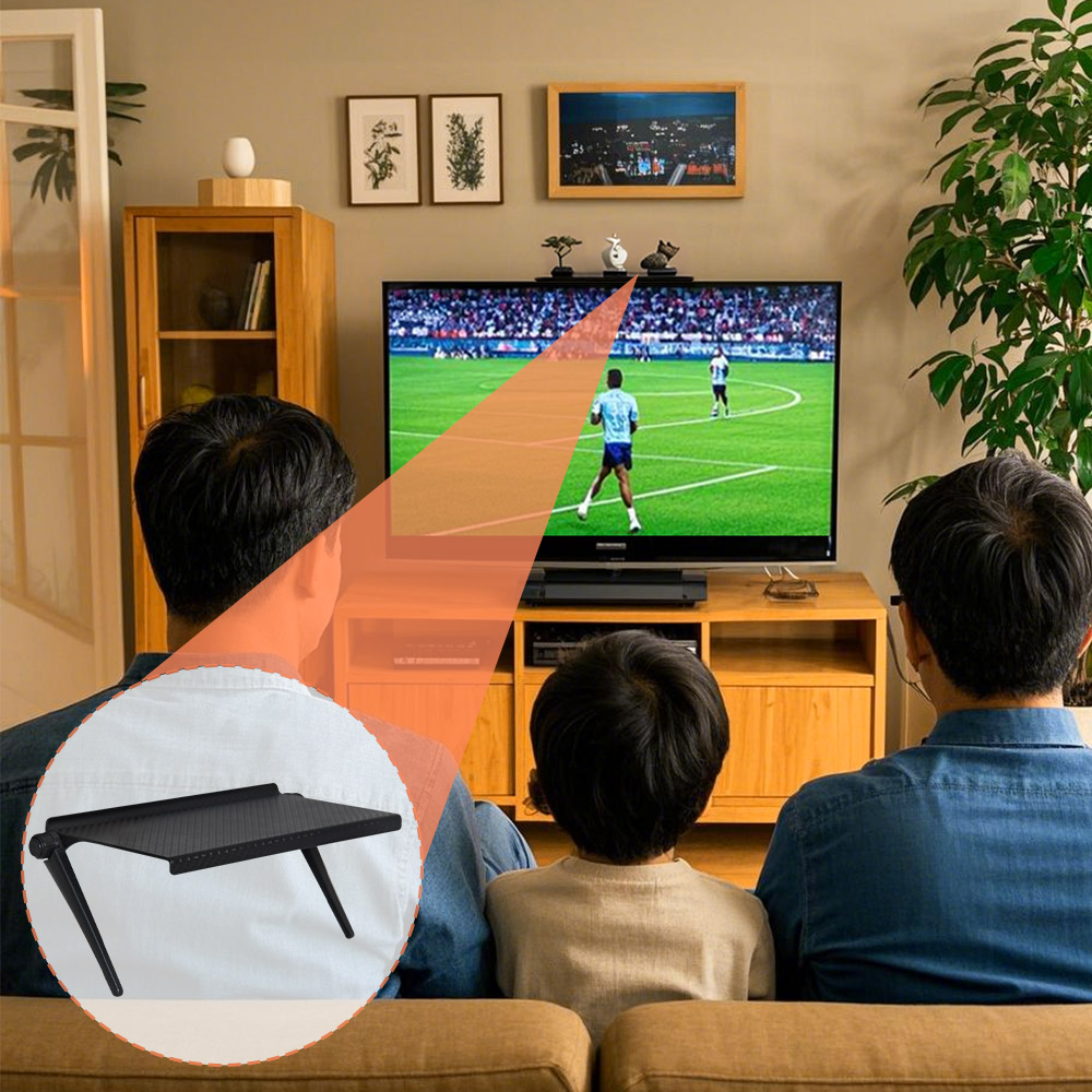 Computer TV screen storage rack, no punching router, set-top box rack ...