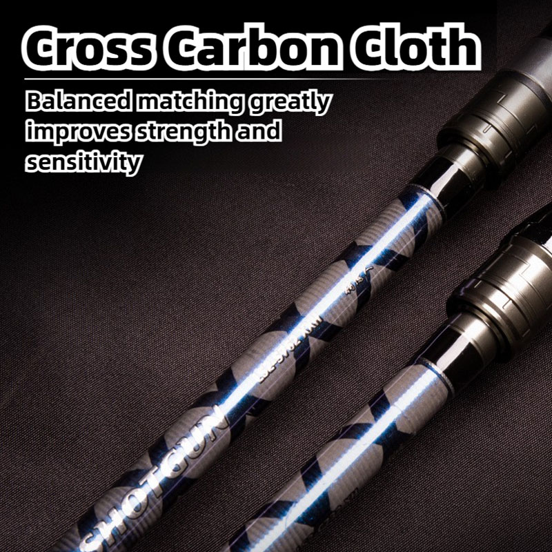 【TRAINFIS】H/XH/XXH Action Fishing Rod 20KG Drag Full Solid Carbon Tip ...