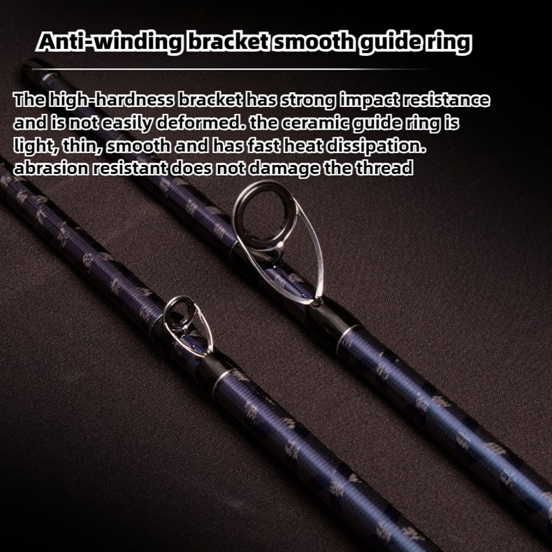 【TRAINFIS】H/XH/XXH Action Fishing Rod 20KG Drag Full Solid Carbon Tip ...