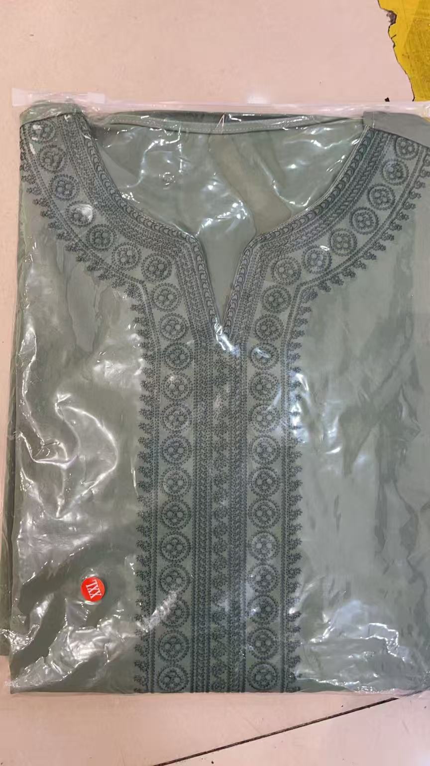 2025 New Jubah Prayer Robe Murah Oman Lelaki Plain Muslim Middle ...