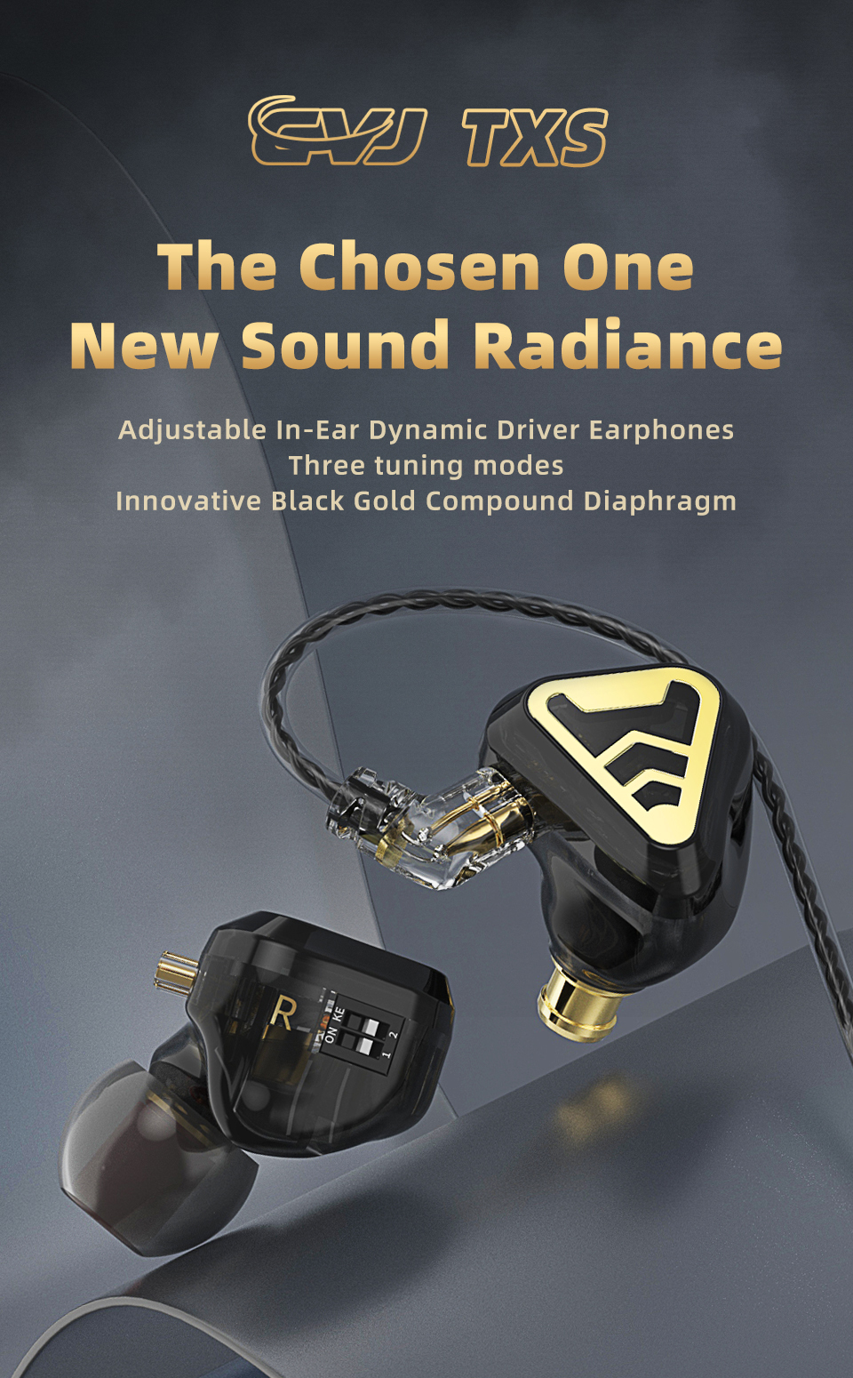 CVJ TXS Earphones Earbuds Earphone Gaming Headphone With Microphone ...