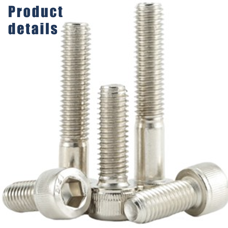 [RL] Half Thread Hex Screw Cup Head M3 M4 M5 M6 M8 M10 M12 Bolt Allen ...