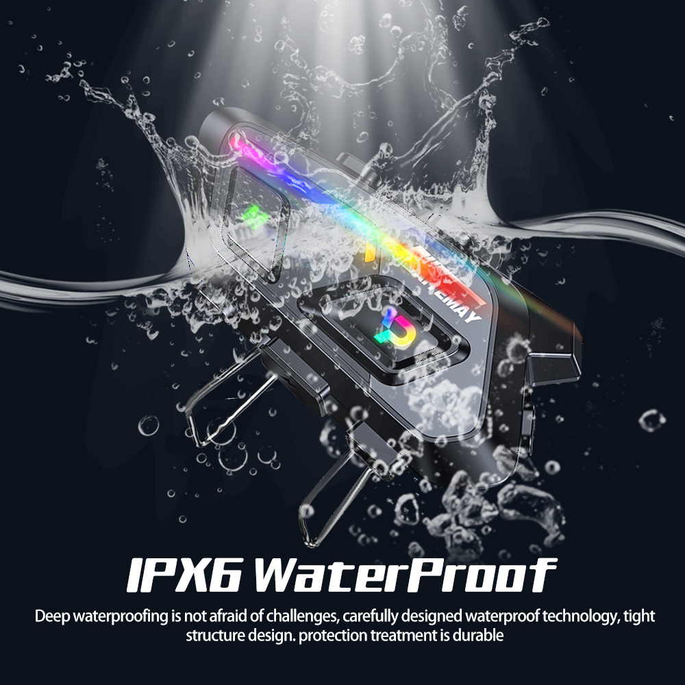 (Local Seller) Bluetooth X1 Plus Motorcycle Helmet Intercom Headset For ...