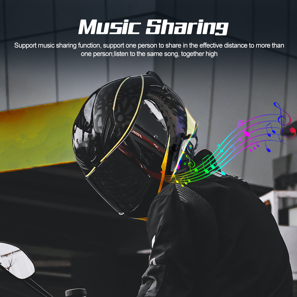 (Local Seller) Bluetooth X1 Plus Motorcycle Helmet Intercom Headset For ...