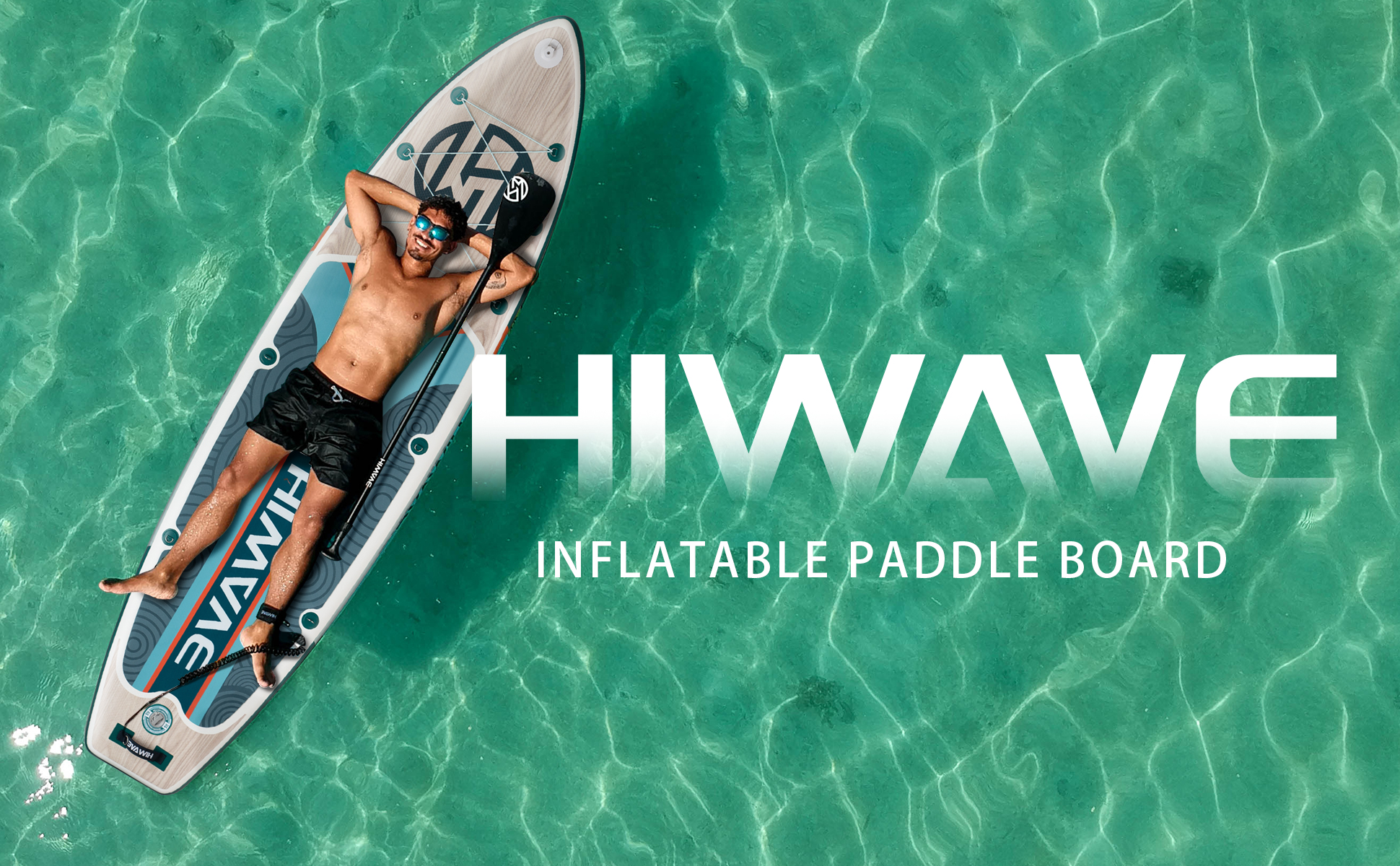 HIWAVE Inflatable Surfboard Stand Up Paddle Board 11'*34''*6'' Extra ...