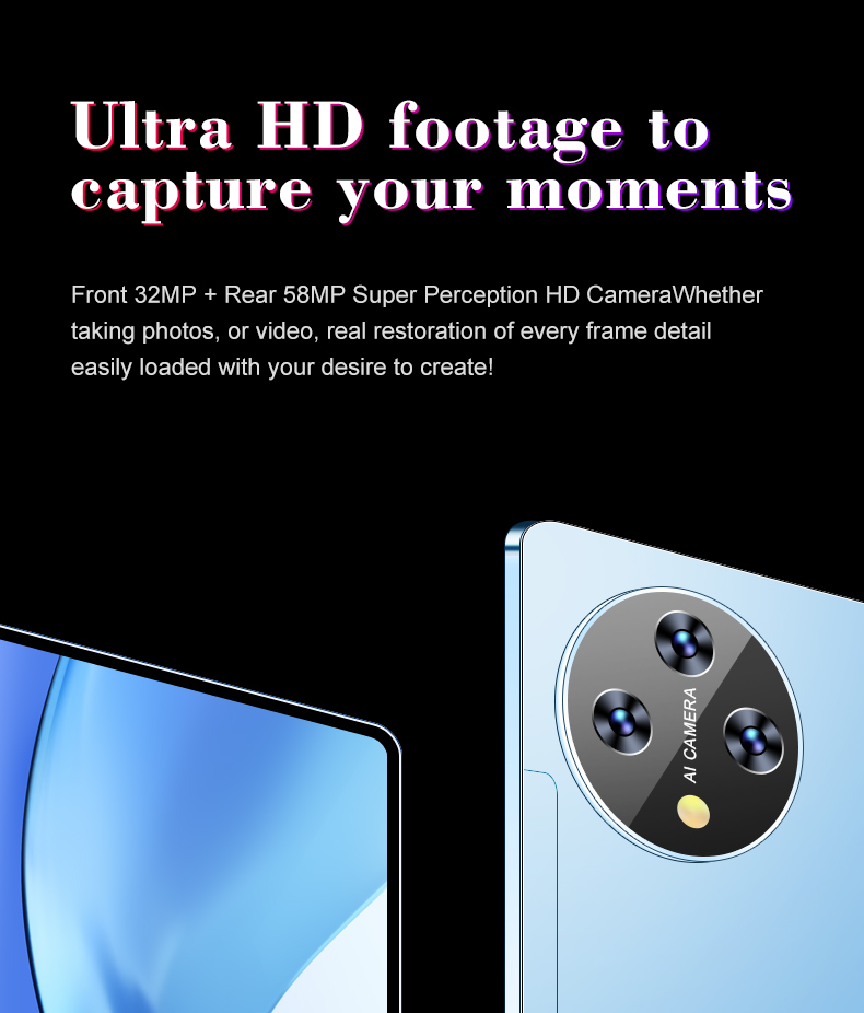 NUMVIBE H13 Pro New 5G Tablet Android Original Computer WiFi Dual SIM ...