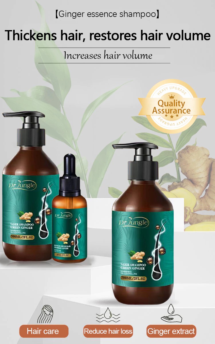 LOCAL SELLER Ginger Shampoo for Hair Growth and Anti-Hair Loss Ginger ...