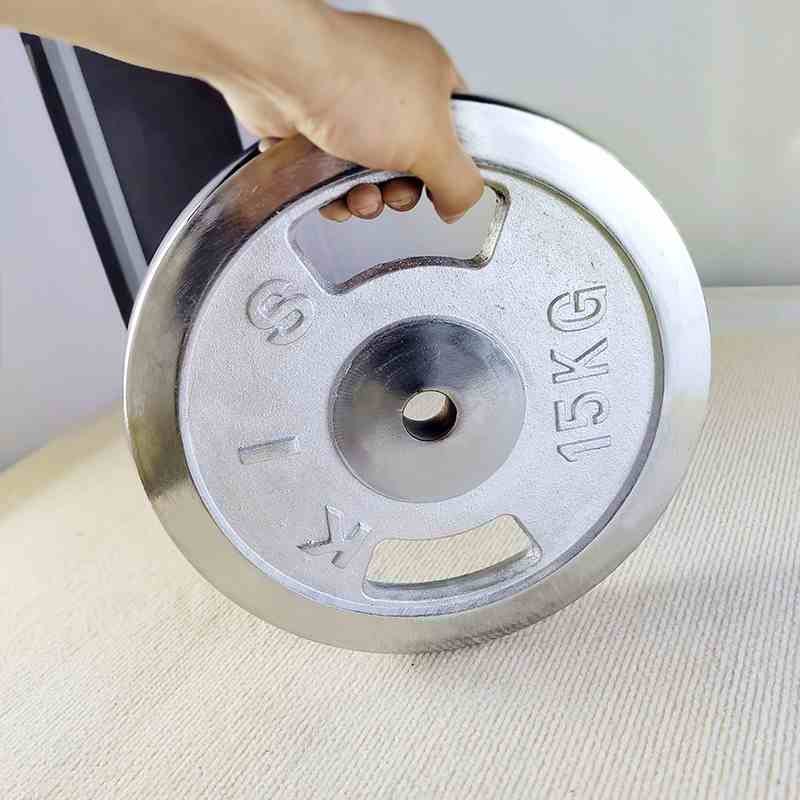 Dumbbell Barbell Gym Plates 2/2.5/5/7.5/10KG York Chrome Dumbbell ...