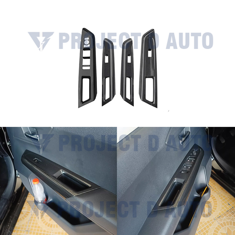 Toyota Wigo (2024-present) Carbon Fiber Steering Wheel window Switch ...