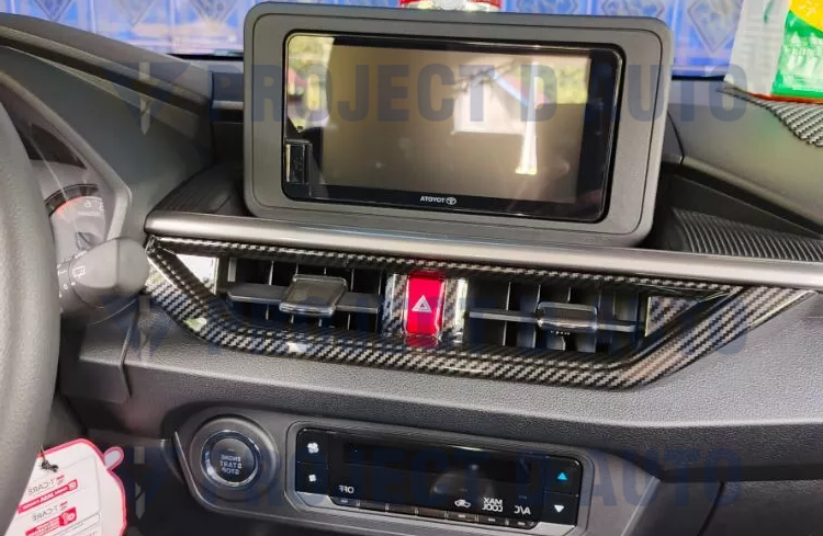 Toyota Wigo (2024-present) Carbon Fiber Steering Wheel window Switch ...