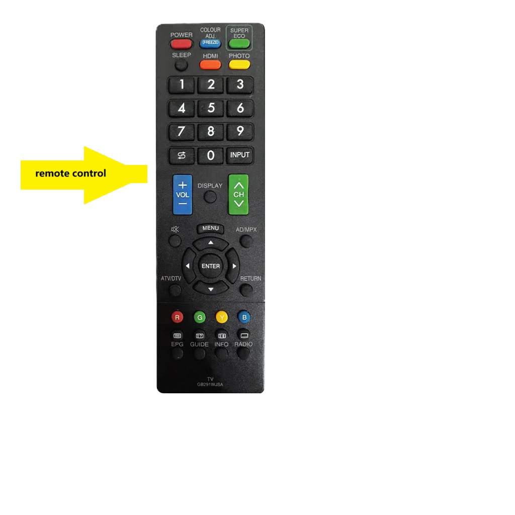 Universal Remote for TV Sharp Multi System LCD TVs | Shopee Philippines