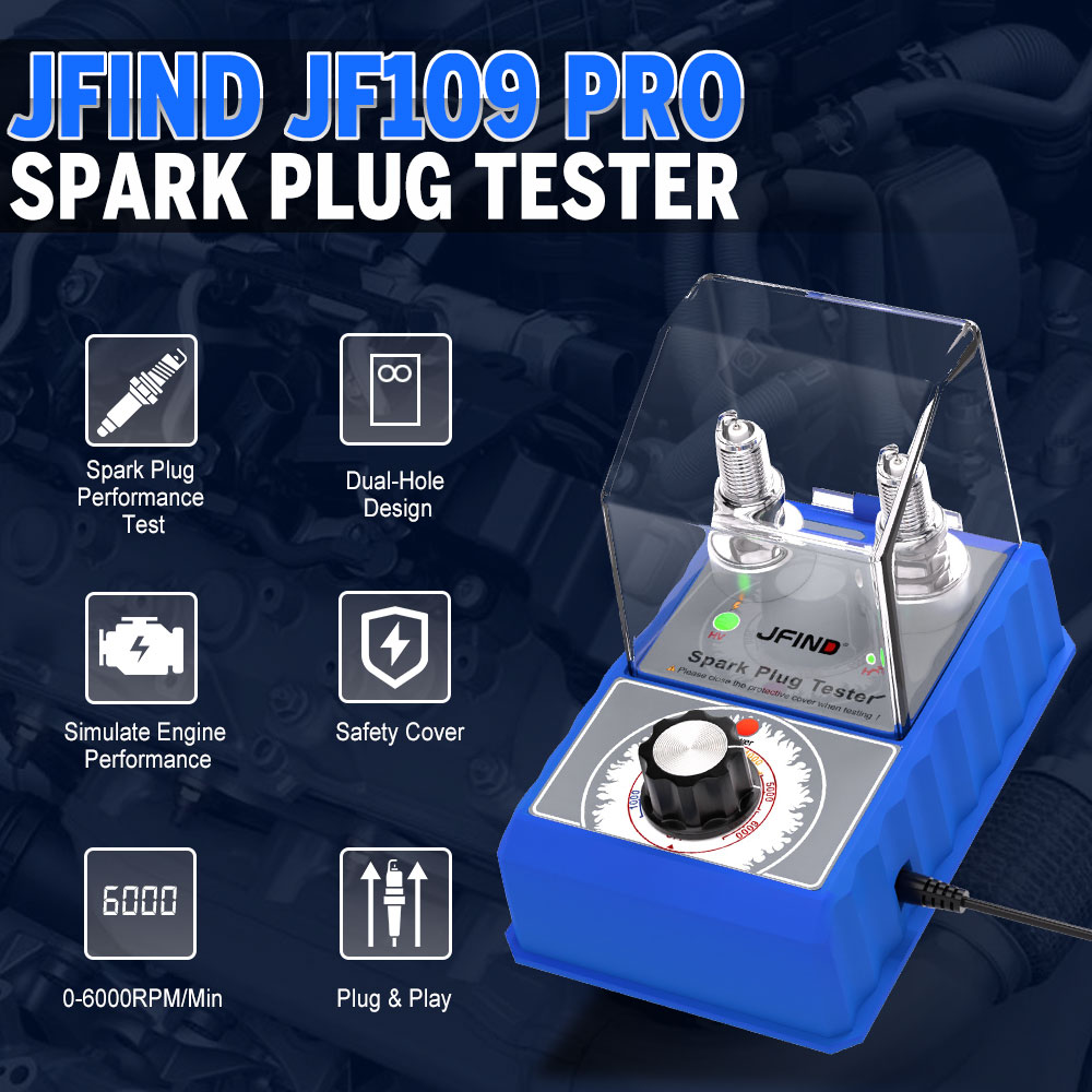 Jfind JF109 PRO 220V 110V Car Spark Plug Tester for Honda Ignition ...