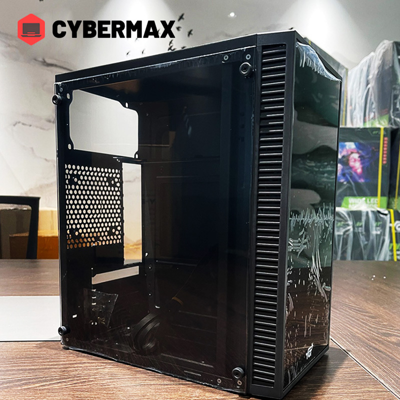 YGT PC Gaming Case With Tempered Glass Durable Chassis Micro ATX Case ...