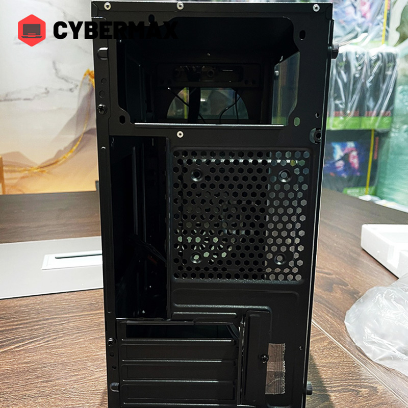 YGT PC Gaming Case With Tempered Glass Durable Chassis Micro ATX Case ...