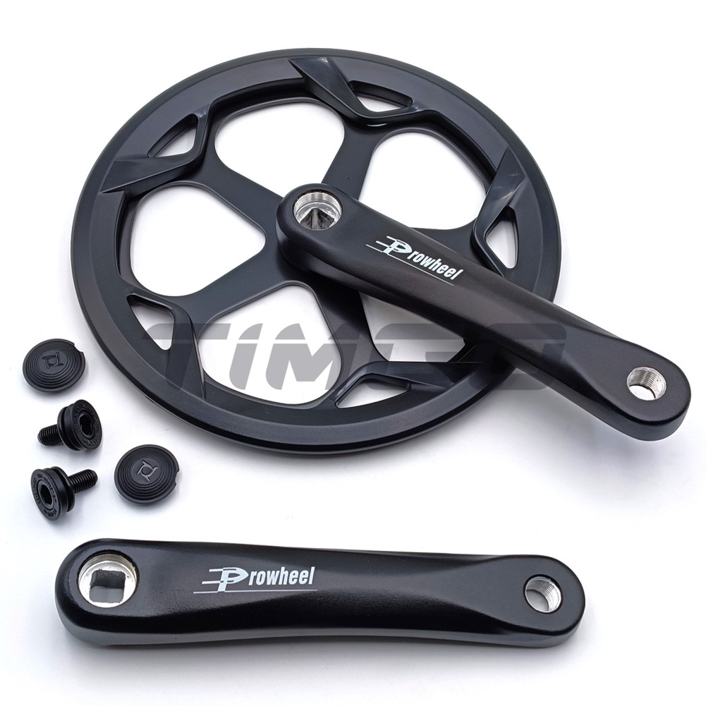 Prowheel Fixie Folding Road Bike 1x Speed Crankset 52T Single Cahinring ...