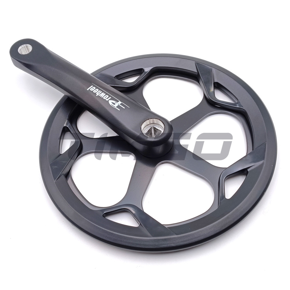 Prowheel Fixie Folding Road Bike 1x Speed Crankset 52T Single Cahinring ...