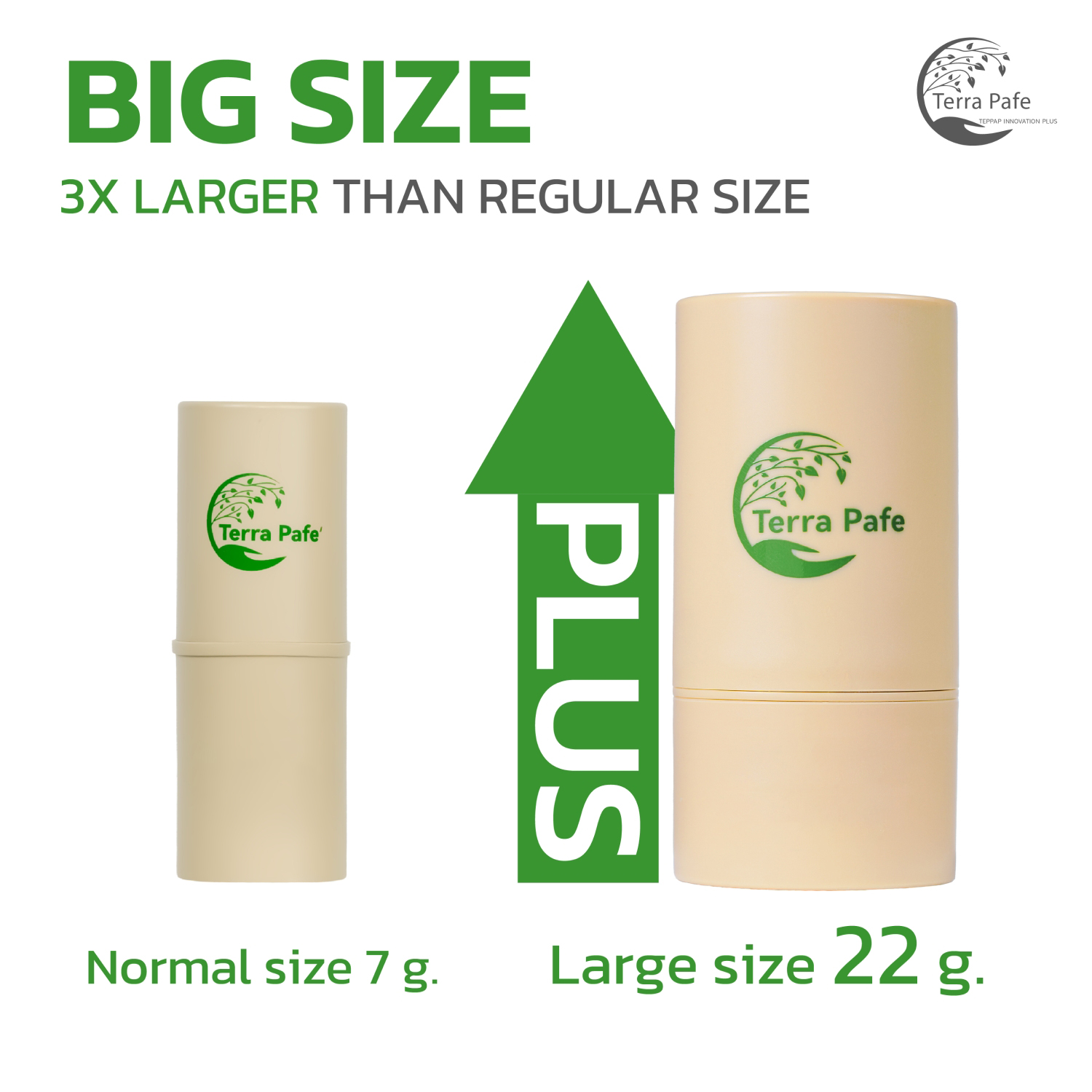 Terra Pafe Aroma Balm (22g) - Fresh and Relaxing Scent, Convenient to ...