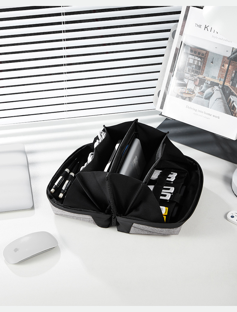 BOONA Electronics Accessories Organizer Travel Case Tech Pouch ...