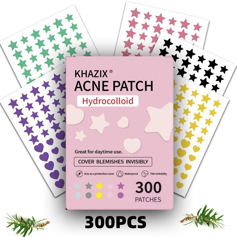 300/600PCS Multi-Color Acne Patches Are Gentle And Non Irritating, And ...