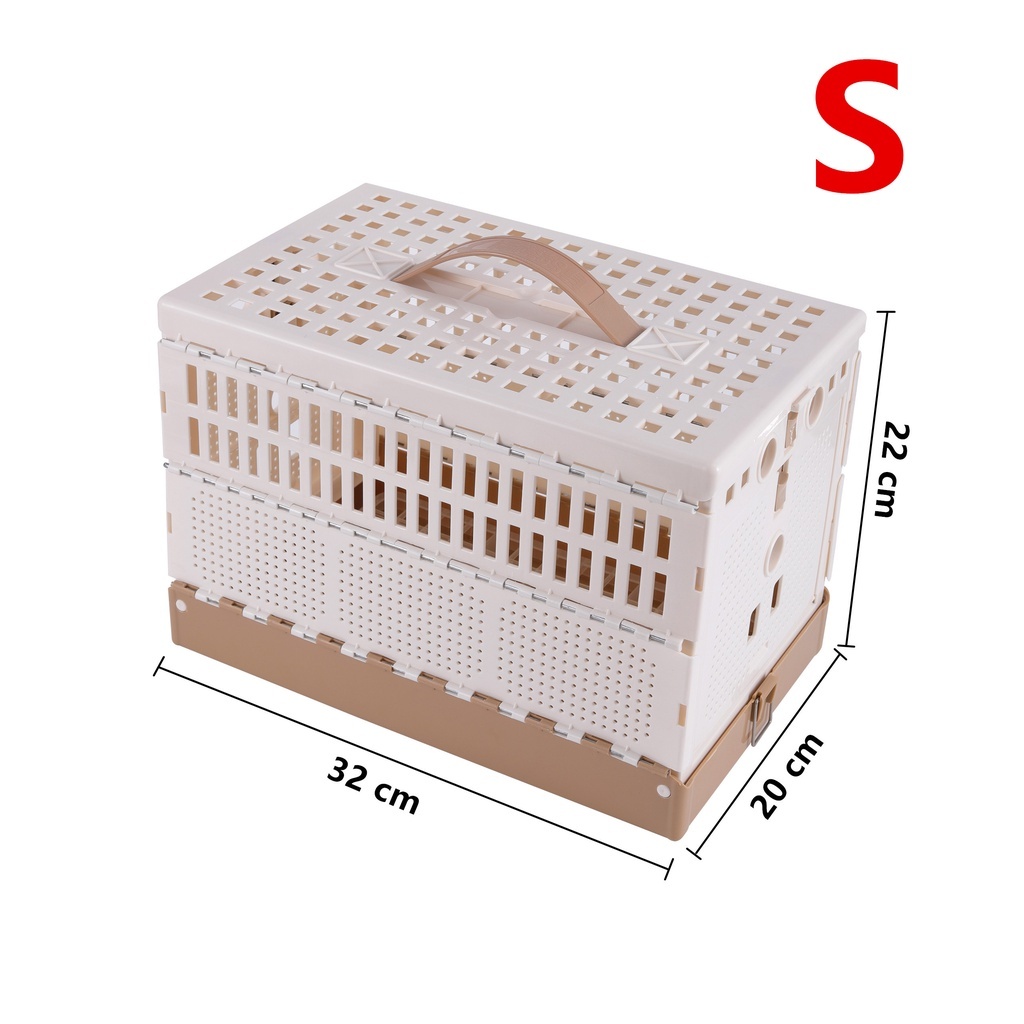 Foldable Bird Cage Pigeon Plastic Training Box Loft Portable Tbox for ...