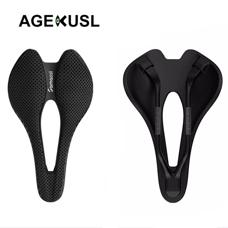 Bike 3D MTB Saddle Seat 3D Printed Saddle Ultralight Carbon Fiber Road ...
