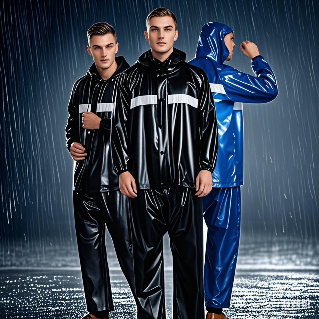 【Buy 1 take 1】Titanium Rubberized Raincoat Makapal Kapote adult ...