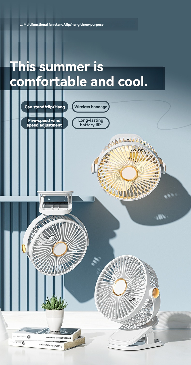Rechargeable Fan Clip Fan With Standelectric Fan Mini Rechargeable ...