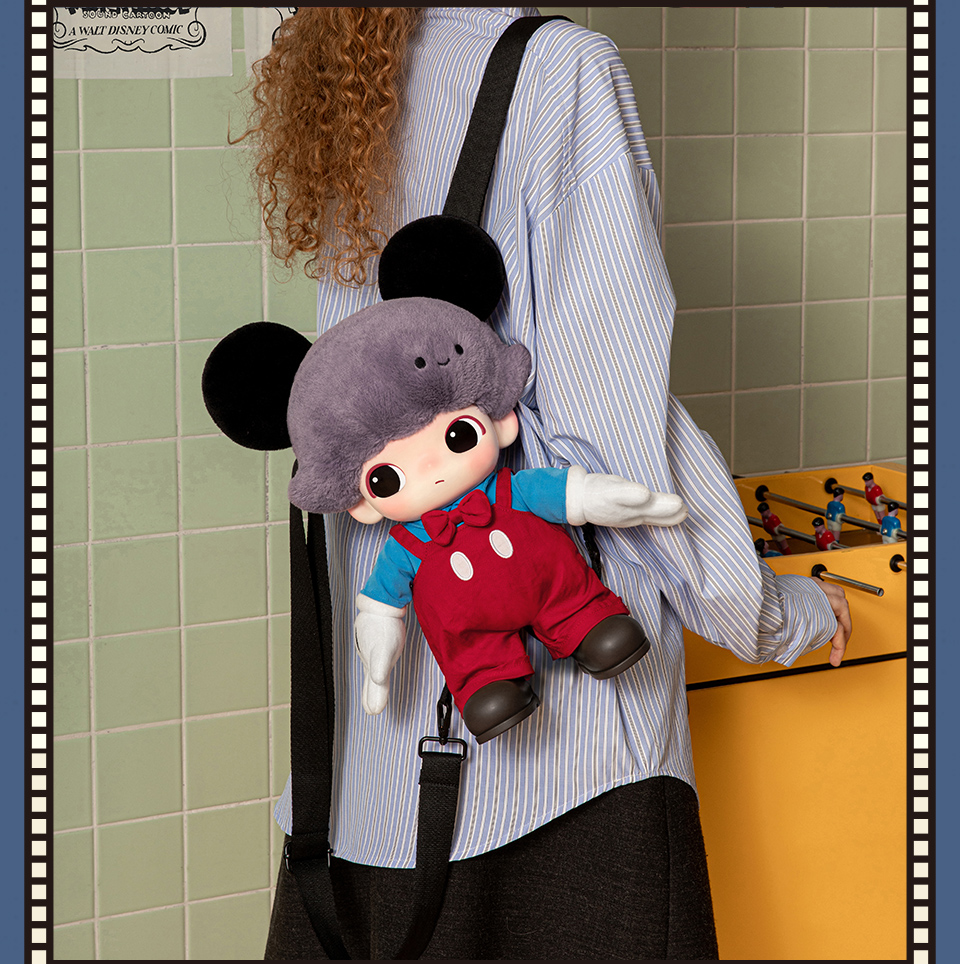 POP MART DIMOO WORLD x DISNEY Series-Mickey Vinyl Plush Bag | Shopee ...