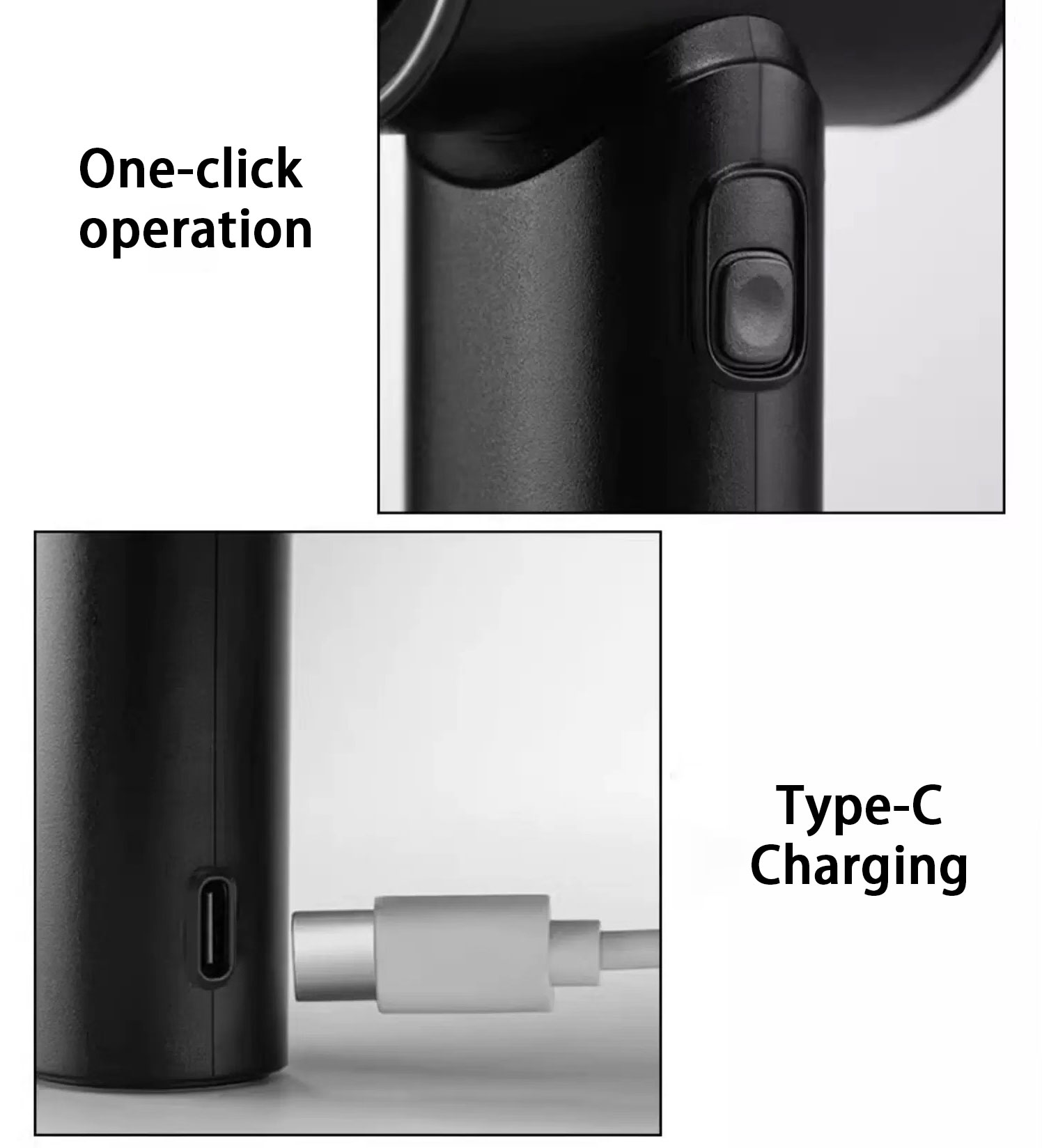 NSS Mini Portable Fan 5 Speed Strong Wind Adjustable Cooling Handy Fan ...