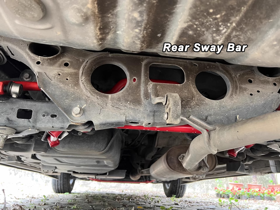 Heavy Duty Adjustable Performance Sway Bar Kit for 2005-2018 Toyota ...