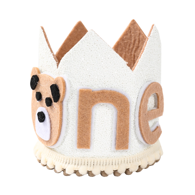 Jungle Safari Animal Crown Hat Animal 1St Birthday Felt Hat Lion Green ...