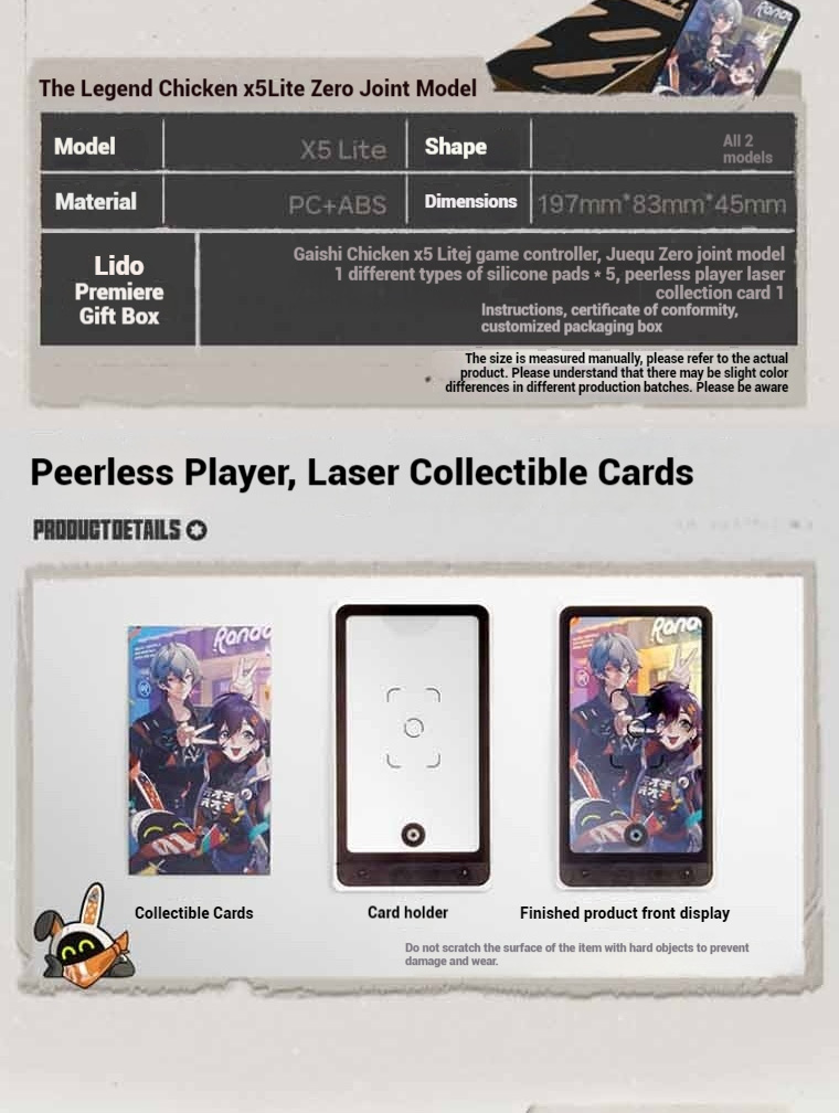 GAMESIR X Zenless Zone Zero X5 Lite Stretching Mobile Gamepad | Shopee Philippines