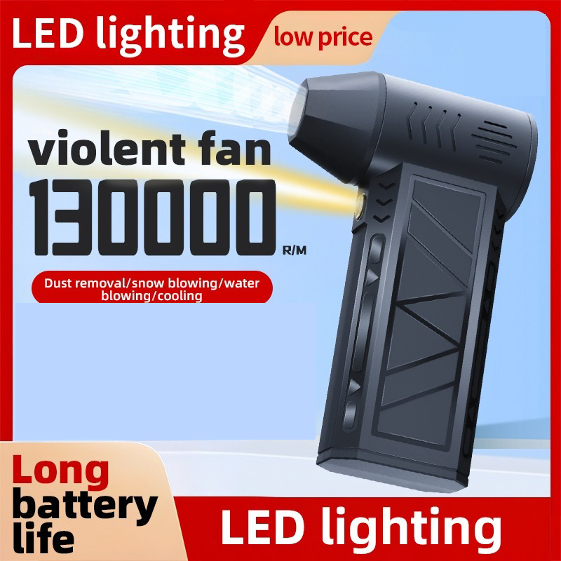 Mini Turbocharged Fan 130000 RPM Turboblower Jet Fan Violent Turbofan ...