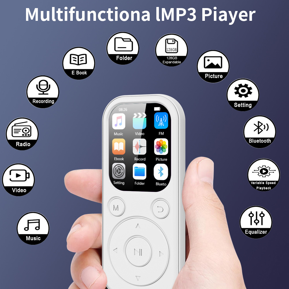 (Philippines Stock) MP3/MP4 Music Player Electronic FM Radio 2-inch ...