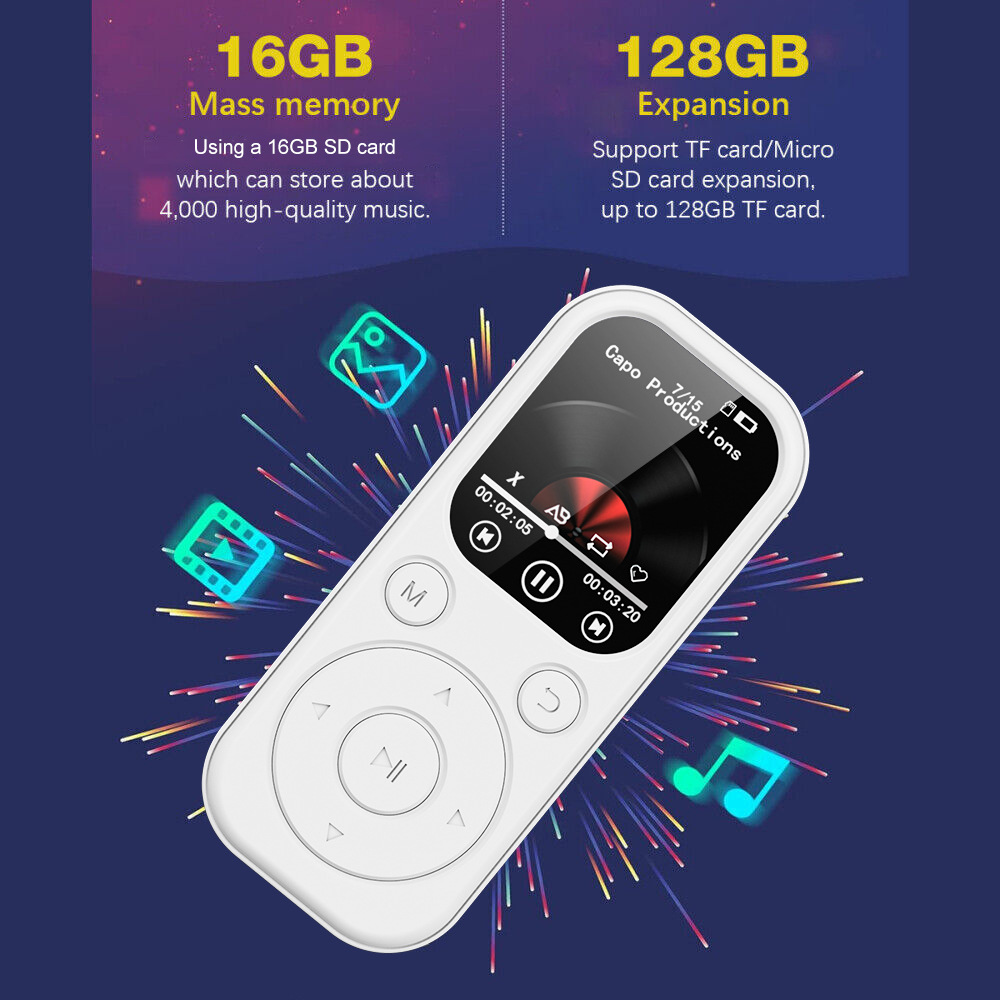 MP3/MP4 Music Player Electronic FM Radio 2-inch High-definition Screen ...