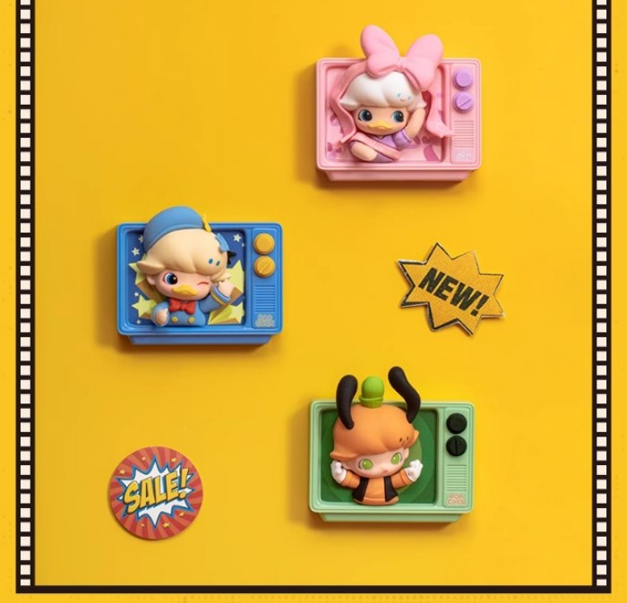 Popmart DIMOO WORLD x Disney Series Refrigerator Sticker Mystery Box ...