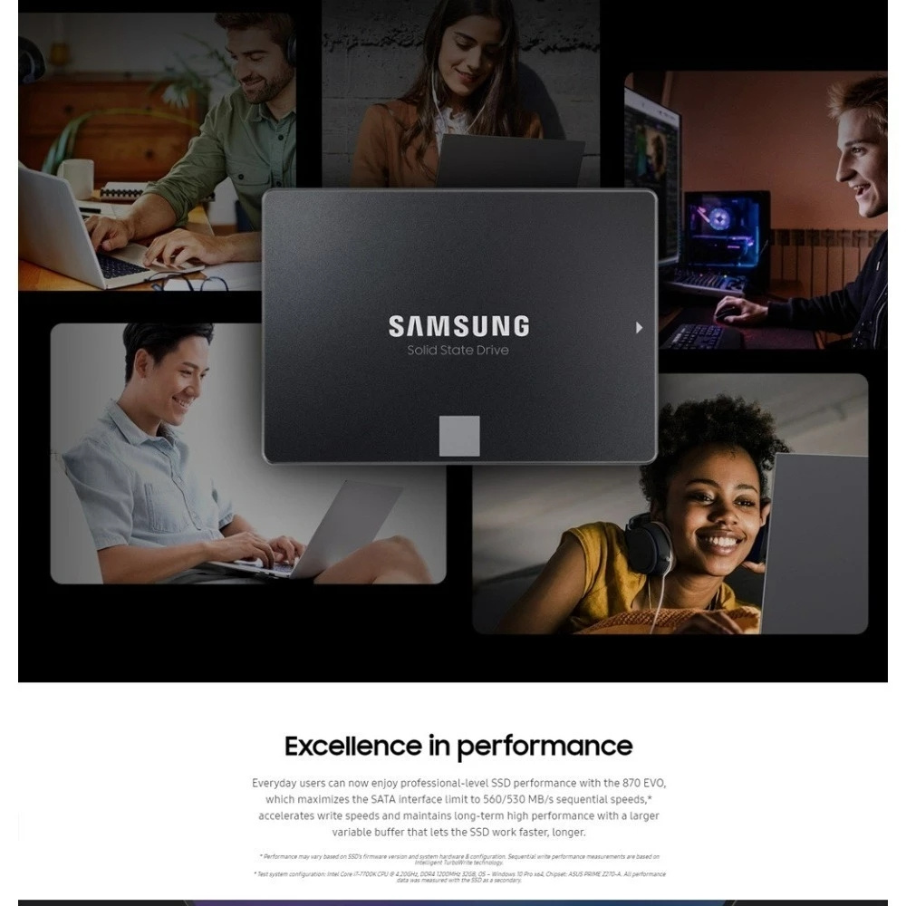 SAMSUNG SSD 870 EVO 500GB 1TB Internal Solid State Disk Hard Drive ...
