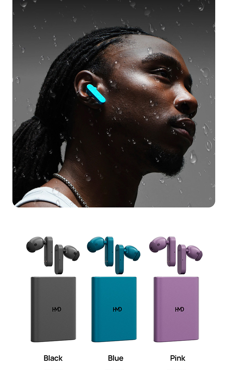 NEW HMD Amped Buds: World's 1st Reverse Wireless/Wired Dual-Mode ...