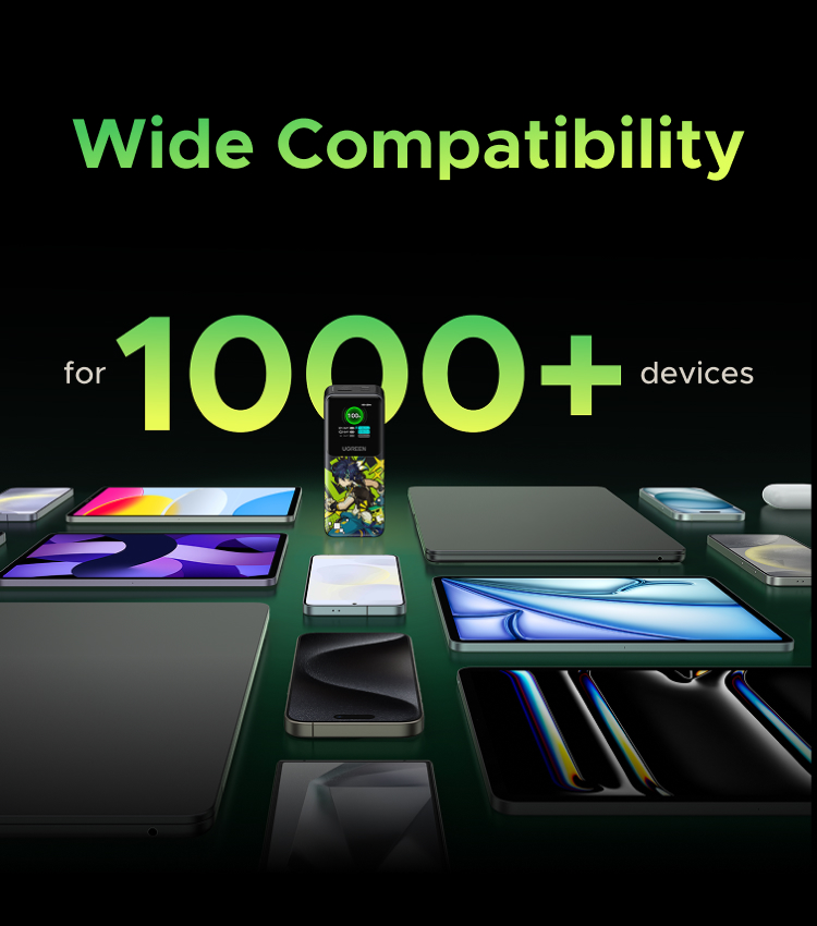 UGREEN 200W/130W 25000mAh Laptop Power Bank Super Fast Charging 100W ...