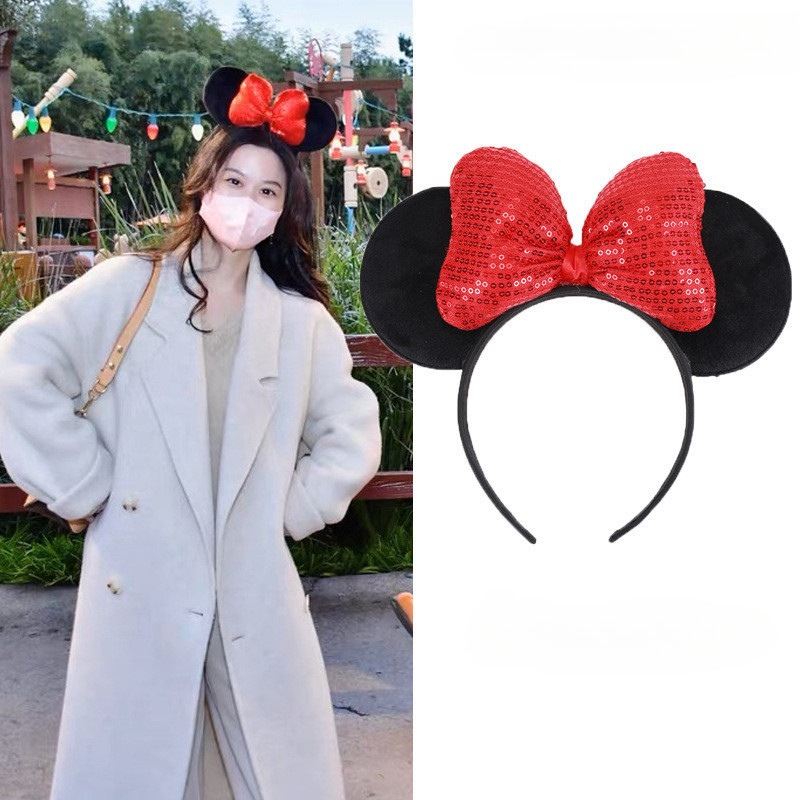 Cute Disney Headdress Mickey Headband Performance Party Headband Mickey ...