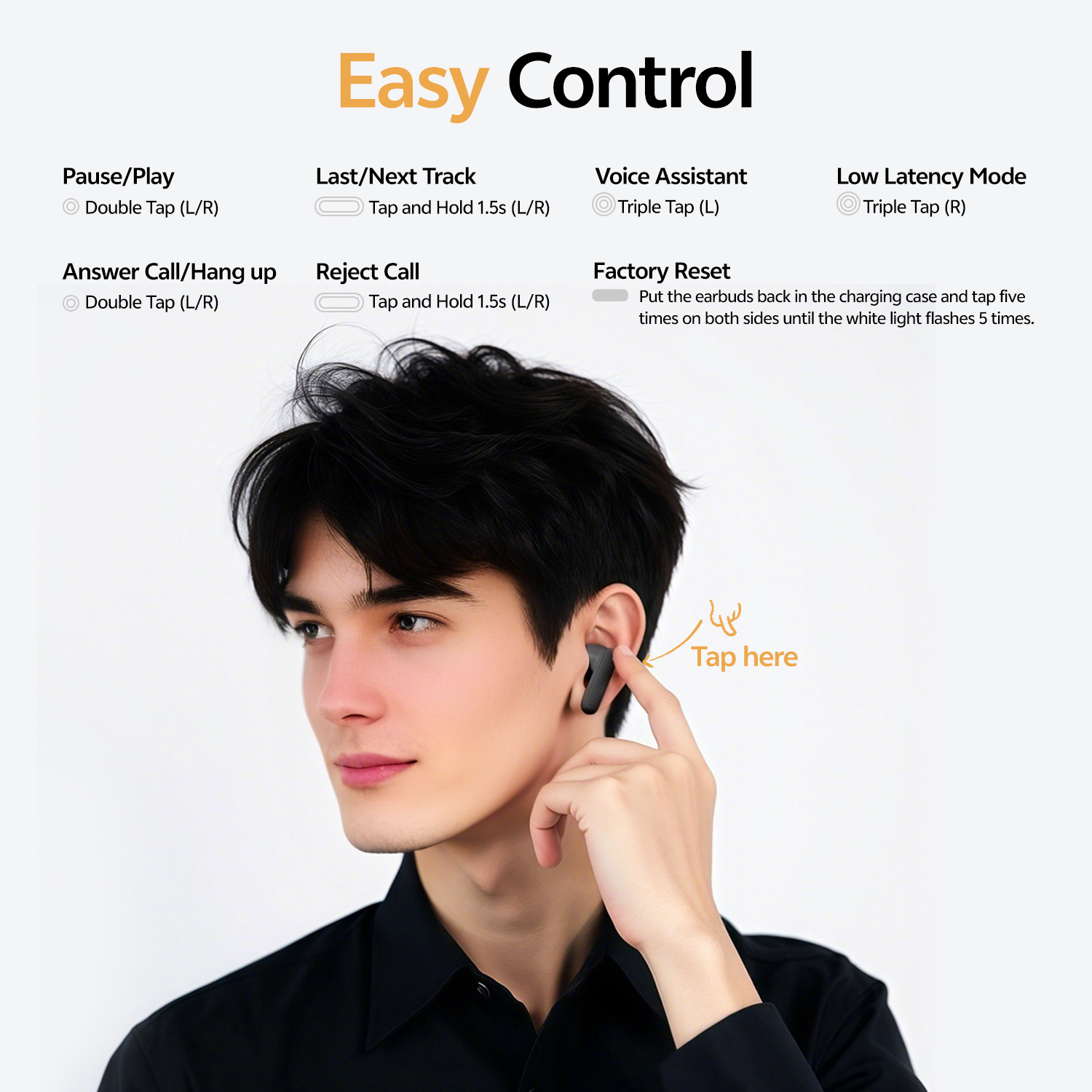 QCY Buds丨T43 Wireless Bluetooth Earbuds | Shopee Philippines